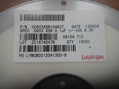 China C0603X5R104KCT for sale
