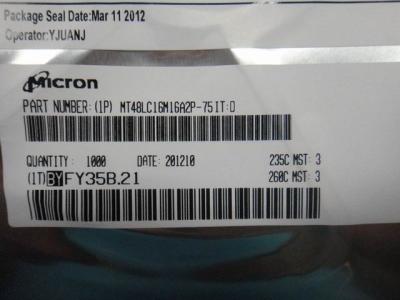 China MT48LC16A2P-75IT for sale
