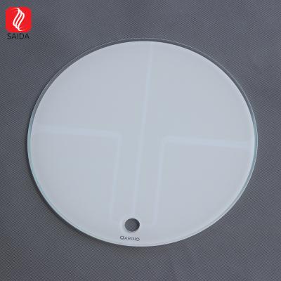 China Round Shape 40 to 90ohms Conductive ITO Glass for Weight Scale; Smart Scale ITO Glass for sale