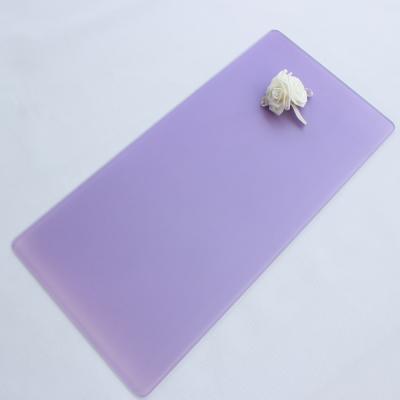 China Crystal Clear Tempered Glass with Full Customized Color for Heater Panel for sale