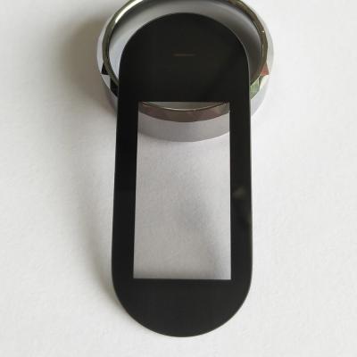 China OEM Scratchness Optical White 1mm Tempered Glass for Smart Watch for sale