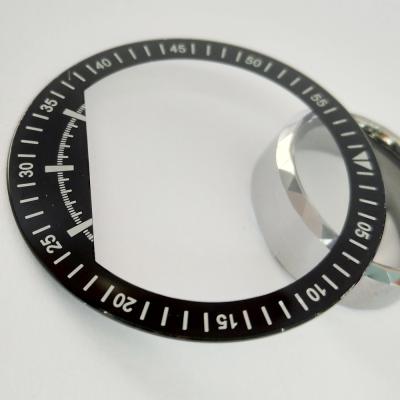 China OEM High Quality Curved Clear Round Shape Chemical Strenghten Glass for Smart Watch for sale