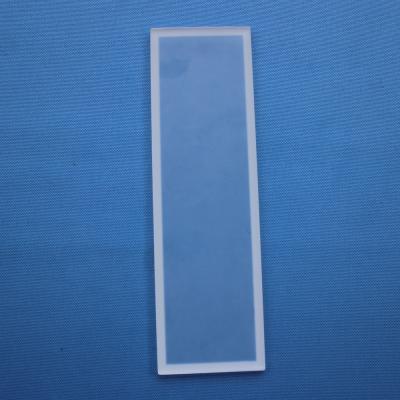 China OEM Good Price Flat Glass Acid Etched LED Lighting Cover Glass, Tempered Front Panel Glass for sale