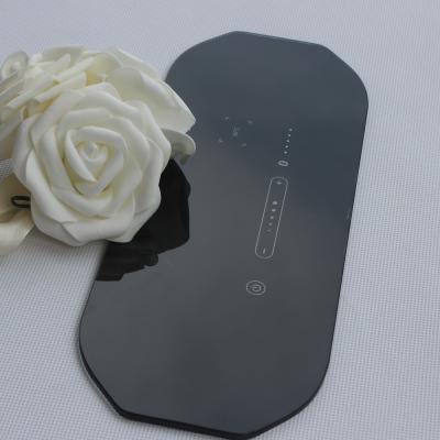 China Custom Black Design 3mm Thickness Thermal Tempered Glass for Touch Screen for sale