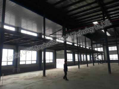 China Q355b Steel Frame Workshop Buildings For Industrial Manufacturing for sale
