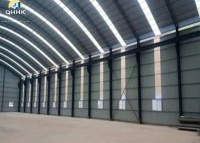 China Strong Heavy Duty Steel Structure Single Layer Double Span Double Slope for sale