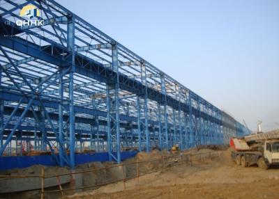 China Simple and durable steel structure building with customizable dimensions and equipped with lighting system for sale
