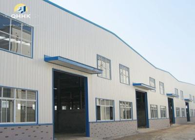 China Q235 Q355 Steel Structure Workshop Lightweight With Snow Load 0.5KN/M2 for sale