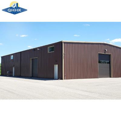 Cina Beautiful Economical Prefabricated Construction Steel Structure Warehouse / Workshop in vendita