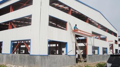 China Q235 Q355B Steel Structure Buildings Corrosion Resistant Large Span Steel Structure Workshop for sale