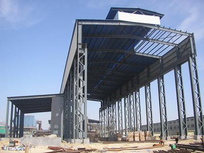 China Rustproof Light Steel Structure Buildings , Prefabricated Carbon Steel Buildings for sale