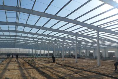 China Light Gauge Steel Structure Buildings Quick Installation For Commercial / Industrial Purposes for sale