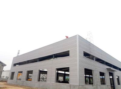 China Hot Dip Galvanised / Painted Structural Steel Construction Buildings For Warehouse for sale