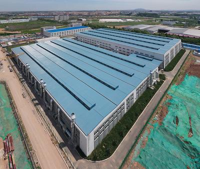 China Custom Designed Steel Structure Building with 50 Years Lifespan and 8 Grade Earthquake Resistance for sale