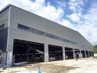 China Custom Steel Structure Warehouse 50 Year Lifespan Quake Resistant H Section Steel for sale