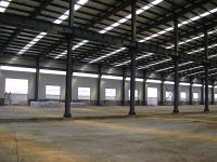 China Custom Steel Structure Warehouse 50 Year Lifespan Quake Resistant H Section Steel for sale