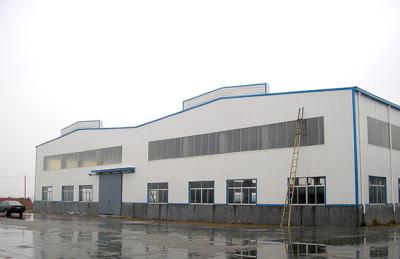 China Galvanized Prefab Steel Frame Buildings Construction High Strength for sale