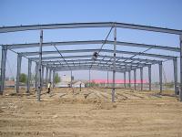 China Wide Span Steel Structure Warehouse Painted Galvanized Surface 20m Span Customizable for sale