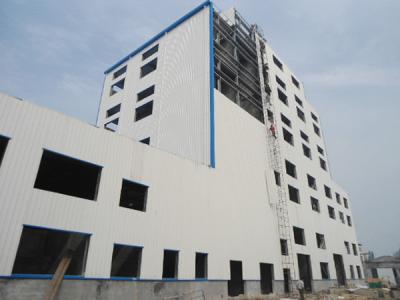China Painting Steel Buildings Warehouse , Prefab Metal Warehouse Building ISO9001 for sale