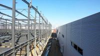 China Customized Galvanized H Section Large Span Steel Structure Warehouse Q235B Q355B for sale
