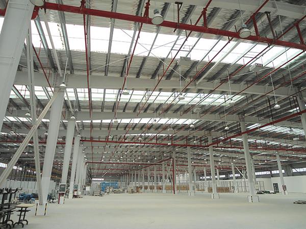 Quality Q355B Steel Frame Building Workshop for sale