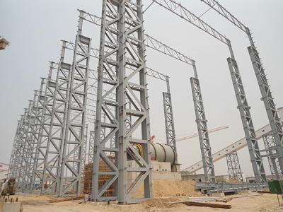 China Prefab Steel Structure Warehouse Shed Large Span Metal Fabricated Workshop for sale