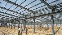 Quality Fully Custom Prefabricated Steel Buildings Q235 Q355 H Section Steel Structure for sale