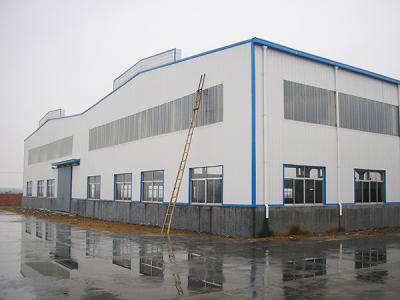 China Commercial / Industrial Prefabricated Steel Buildings Light Steel Frame Structure for sale