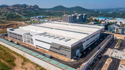 China Prefab Metal Workshop , Prefab Metal Warehouse Construction Steel Structure for sale