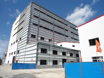 China High Strength Industrial Steel Buildings Large Span Prefabricated Commercial Building for sale