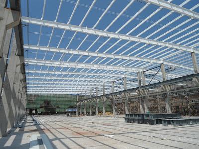 China Q355 Prefab Building Construction Metal Frame Galvanized Steel Buildings Construction for sale