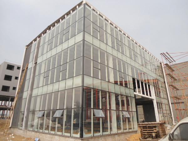 Quality Durable Prefab Commercial Buildings Steel Frame Construction for sale