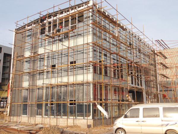 Quality Durable Prefab Commercial Buildings Steel Frame Construction for sale