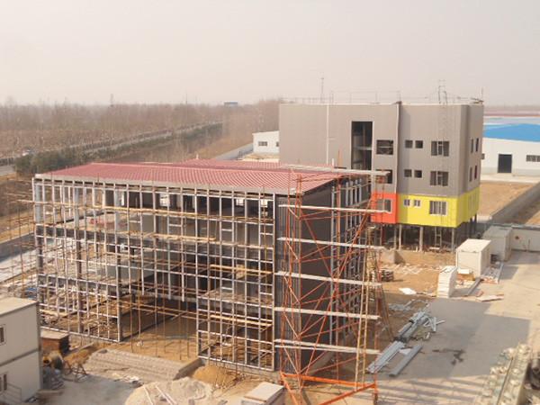 Quality Durable Prefab Commercial Buildings Steel Frame Construction for sale
