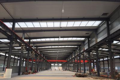 China Customized Pre Engineered Building H Section Steel Warehouse Workshop for sale