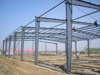 China Galvanized Pre Engineered Building Lightweight Prefab Metal Building Steel Structure for sale
