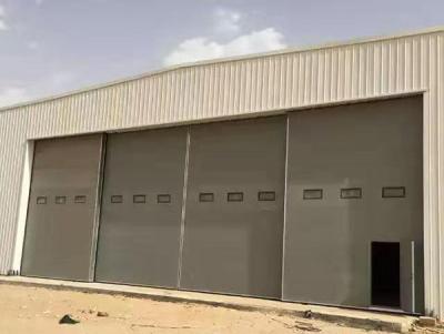 China Lightweight Prefab Metal Airplane Hangar , Prefabricated Steel Hangar Construction for sale