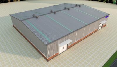 China Metal Storage Building Construction Steel Galvanized Pre Engineered Storage Buildings for sale