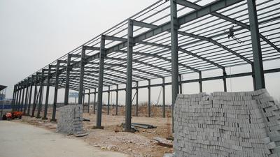 China Sustainable 20x50 Steel Structure Shed , Modern Custom Metal Sheds for sale