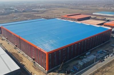 China Easy Assemble Prefabricated Steel Structure Workshop Lightweight GB Standard for sale