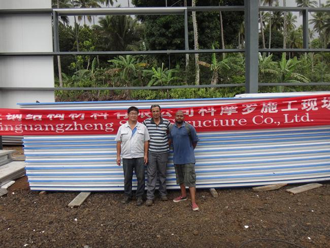 Steel structure installation