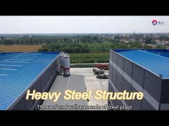 high strength heavy steel structure customized for industrial solutions