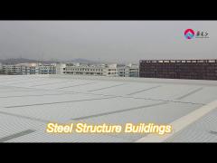 light steel frame commercial building , prefabricated steel structure workshop
