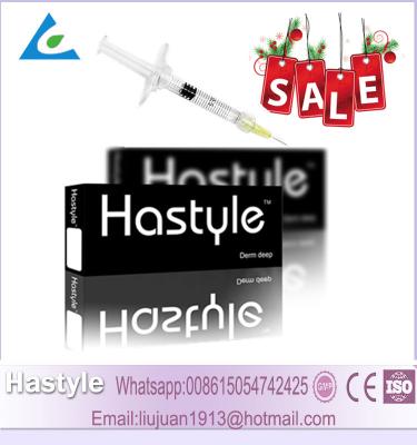 China 2ml 2017 hot sale wholesale CE sterile pure cross-linked nose lip cheek buy injectable dermal fillers stylage for sale