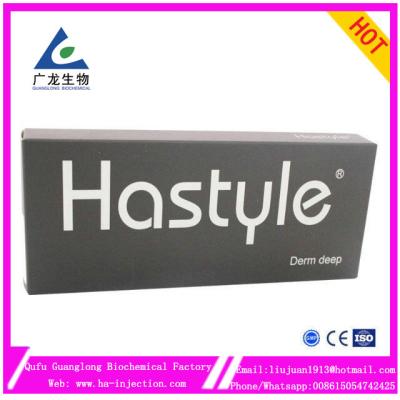 China 2017 hastyle 2ml to buy injectable dermal fillers hyaluronic acid injection for anti wrinkles for sale