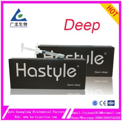 China 2ml qufu guanglong Personal Care hot sale cross Linked injectable anti wrinkle ha dermal filler inyeccion de acido for sale