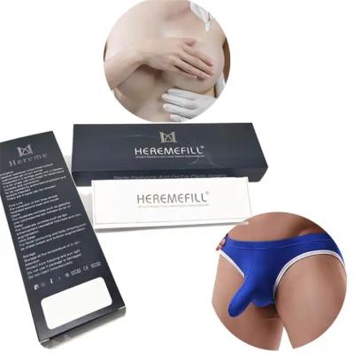 China Heremefill 10ml 20ml 50ml Hyaluronic Acid Gel Injection For Buttocks Enlargement Dermal Filler For Breast for sale