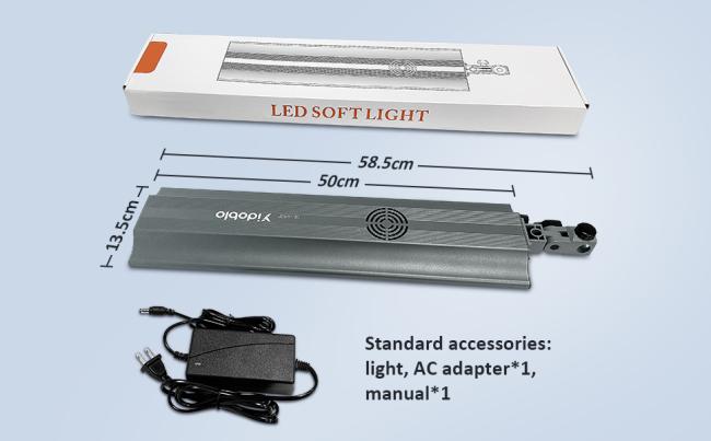 Yidoblo beauty leg led fill Light 70W 5800k broadcast live steaming fill soft light Panel Lamp Game Live Video Lighting GL-80RP