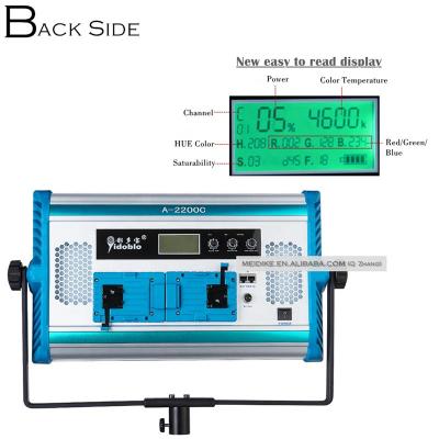 China Yidoblo RGBW Video 3 In 1 LED Panel Light A-2200C Fill Shoot TV Film for sale