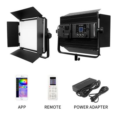 China câmera do controle SMD da fotografia DMX do painel do diodo emissor de luz de 12000lm RGB equipamento de iluminação video da multi for sale